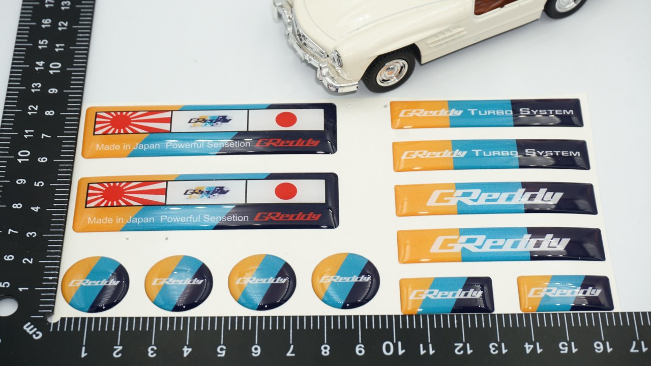 G Reddy Logo Damla Silikon Grup Sticker | DK AUTO TUNING